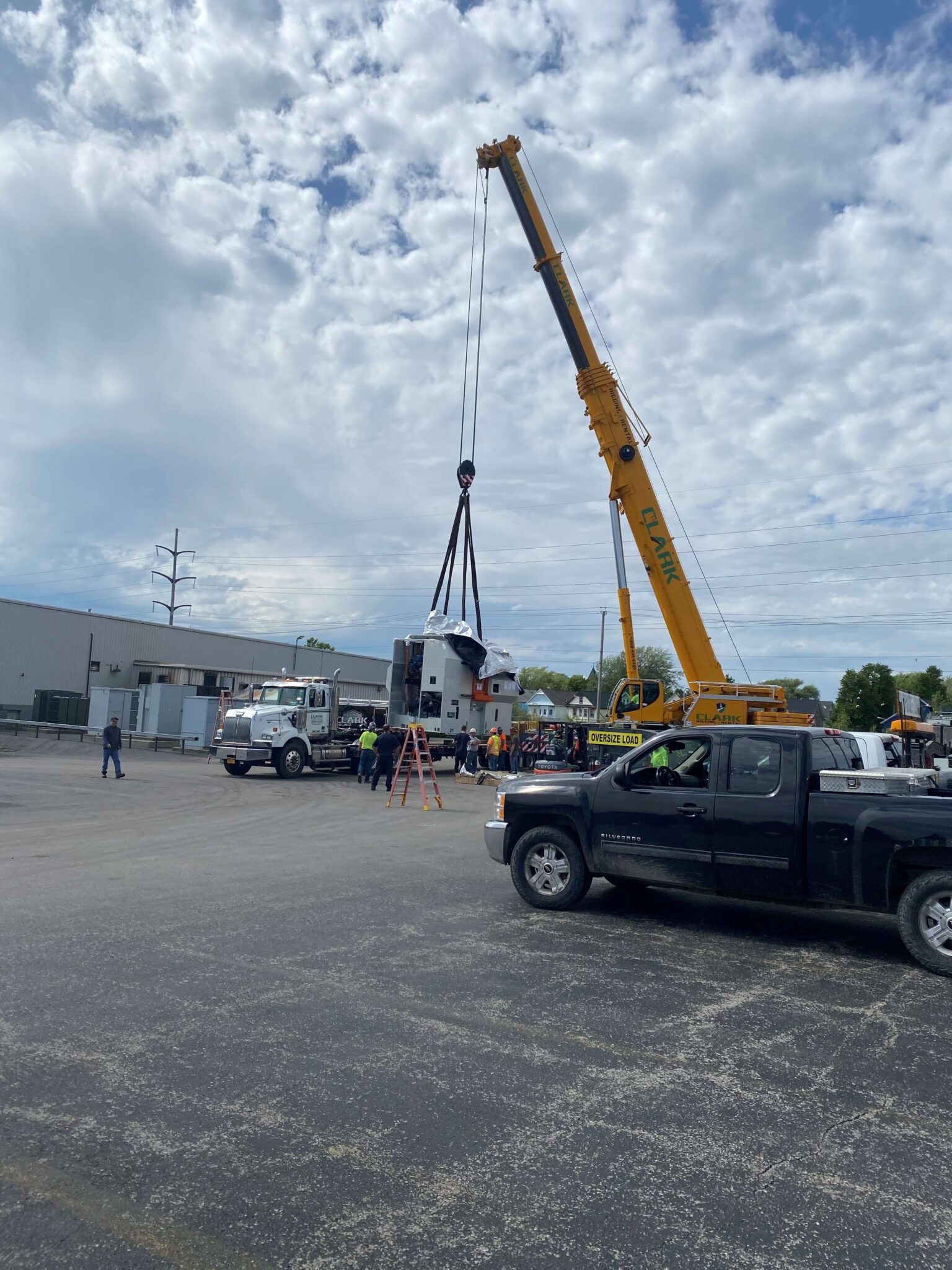 Heavy Rigging - Industrial Manufacturing | Clark Rigging & Rental